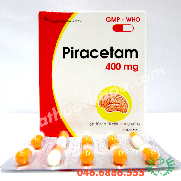 Piracetam 400mg Thehaco (h/100v)