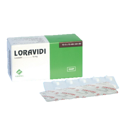 Loravidi Loratadin 10mg Vidipha (h/100v)