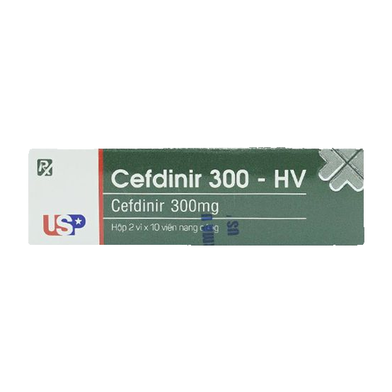 Cefdinir 300 Hv Usp (h/20v)