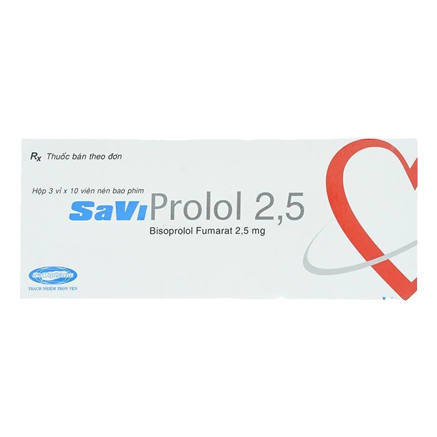 Savi Prolol 2.5 Bisoprolol Fumarat 2.5mg Savipharm (h/30v)